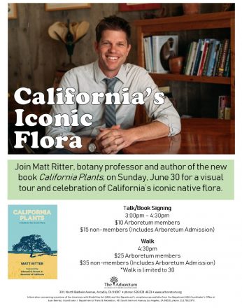 California's Iconic Flora - The Arboretum
